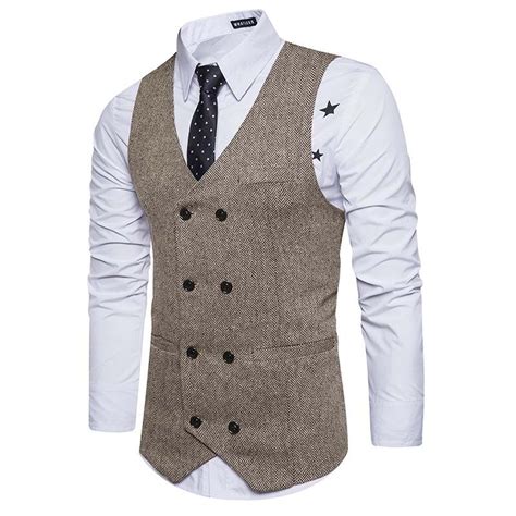 Mens Suit Vest Qiggri Mens Casual Business Vests Lightweight Waistcoat