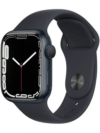 Смарт-часы Apple Watch 7 GPS 45mm Черный - купить в Иркутске Эппл Вотч ...
