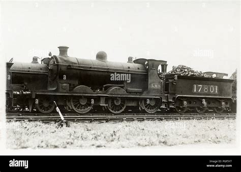 Former Caledonian Railway 34 Class 2 6 0 Steam Locomotive As Lms 17801