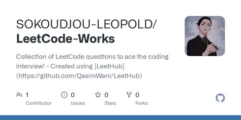 Github Sokoudjou Leopold Leetcode Works Collection Of Leetcode Questions To Ace The Coding
