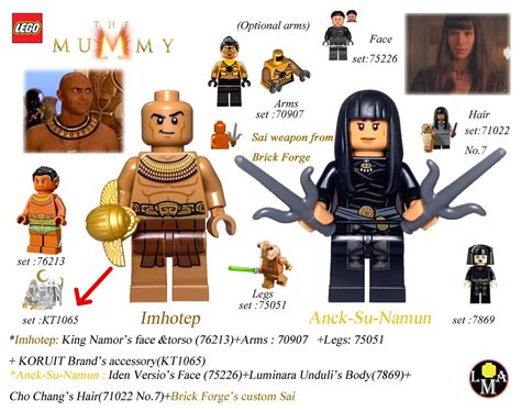 The Mummy Imhotep And Anck Su Namun