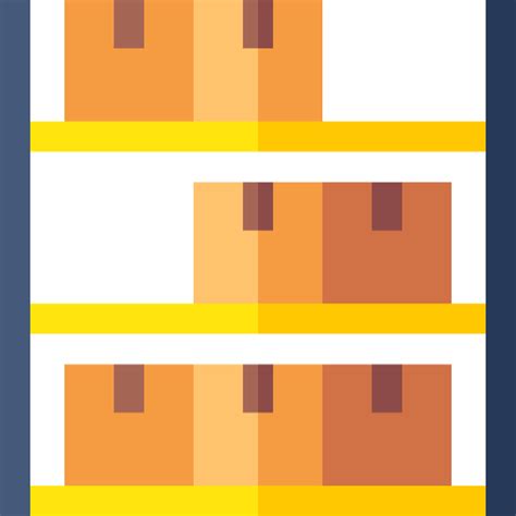 Stock Basic Straight Flat Icon