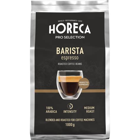 Кофе Horeca жареный Espresso Barista в зернах,в мягкой упаковке, 1кг ...