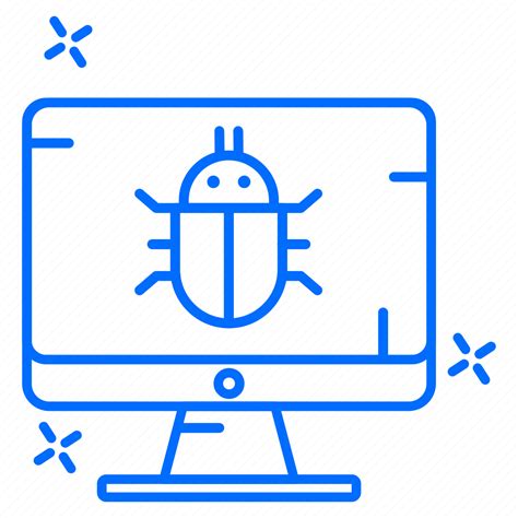 Bug Cyber Hacker Protection Computer Icon Download On Iconfinder