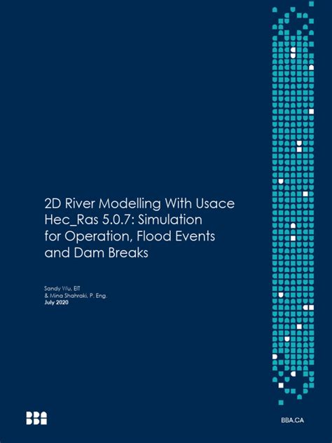 Mshahraki 2d River Modelling With Usace Hec Ras 507 Simulation For