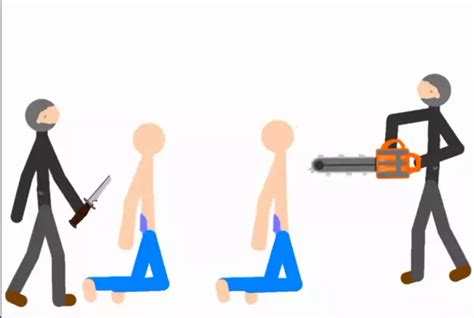guy with chainsaw and 2 guys 1 chainsaw full discov kwai