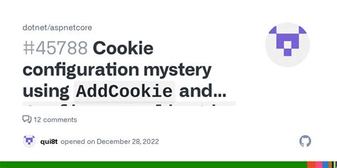 Cookie Configuration Mystery Using `addcookie` And