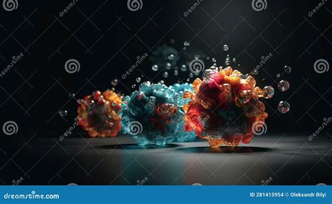Realistic Image Of Microbe Stock Illustration Illustration Of Macro 281415954