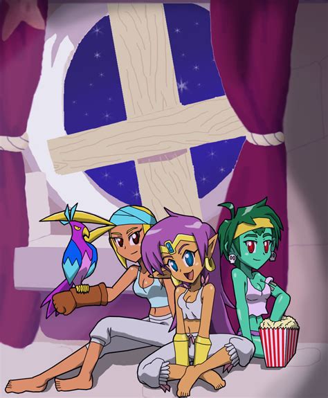 Sleepovers Shantae By Ferrokiva On Deviantart