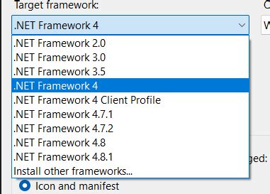 Visual Studio Download NET Framework 4 0 Targeting Pack Stack Overflow