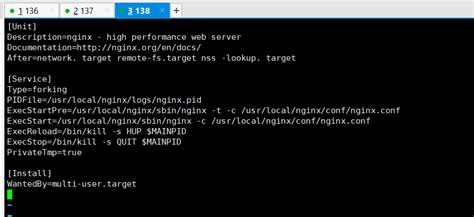 Nginx 注册linux 开机启动 Hztech 博客园