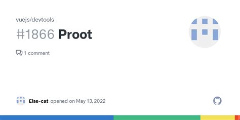 Proot · Issue 1866 · Vuejsdevtools · Github