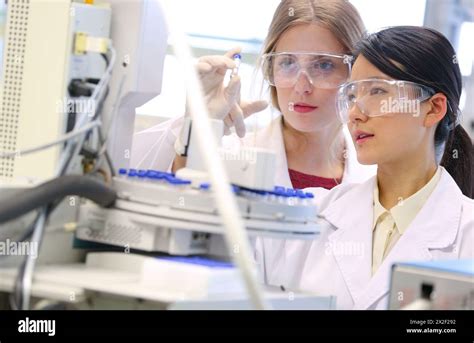 Researchers GC MS Gas Chromatograph With Mass Detector Analysis Of Organic Compounds In