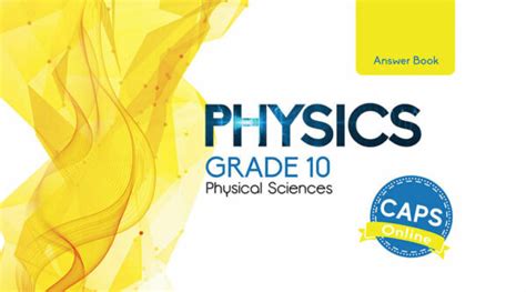 Grade 10 Physics Answer Book Ebook Doc Scientia