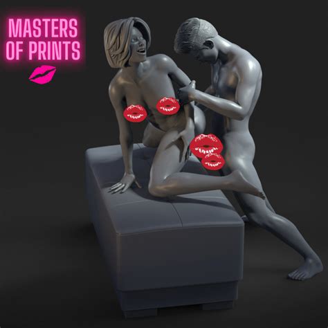 D Printable Sex NSFW EROTIC MINIATURE MM SCALE By PrintPleasure