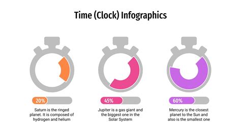 Time Clock Infographics For Google Slides PowerPoint