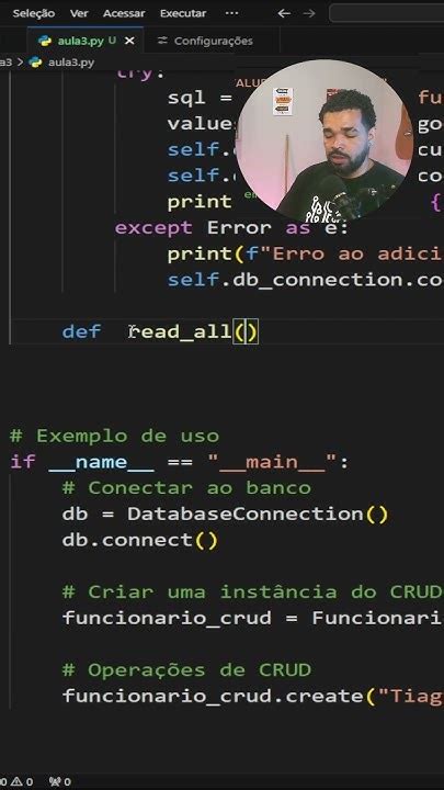🐍sql Python Método De Leitura Aula Completa No Canal 🤑 Shotrs