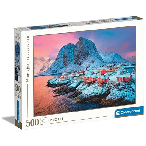 Clementoni High Quality Collection Norwegian Village 500 Pcs 1220 35144