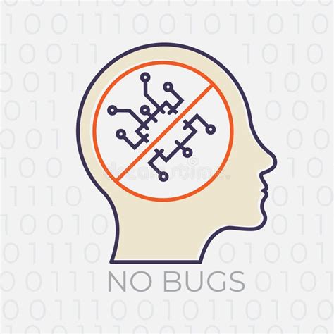 technology app testing concept computer application coding error system test stock vector