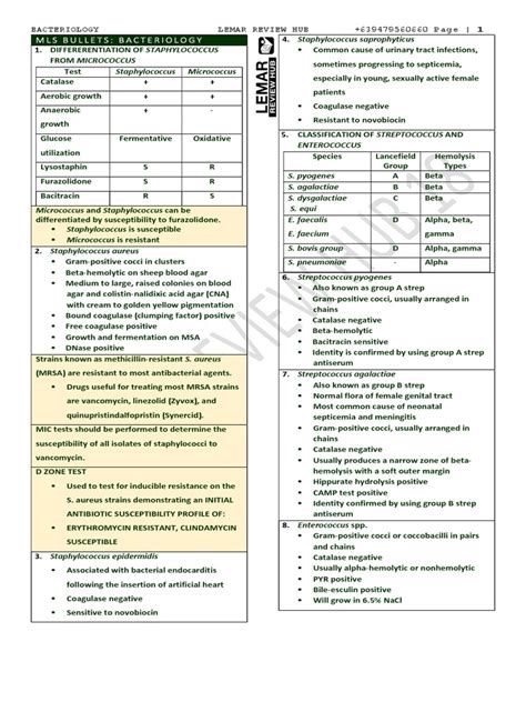 Bacteriology Notes Pdf Beta Lactamase Staphylococcus