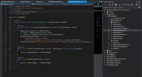 Example Raft Cluster Consensus Issue Dotnet DotNext GitHub