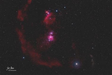 Barnards Loop And Witch Head Nebula Imaging Deep Sky Stargazers