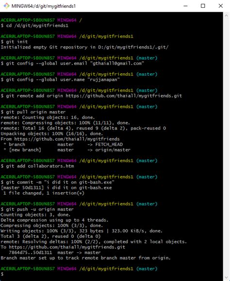 Git Bash IT Blog