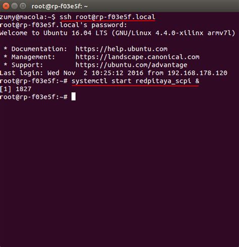 3 5 1 scpi server matlab labview or python — red pitaya 2 05 37