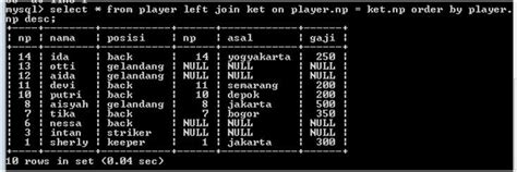 13 Syntax Dibawah Ini Kita Menyisipkan Perintah Descending Pada Inner