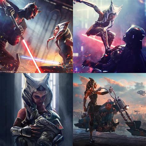 Ahsoka Tano Star Wars Concept Art Media Chomp
