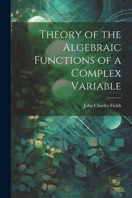 Theory Of The Algebraic Functions Of A Complex Variable