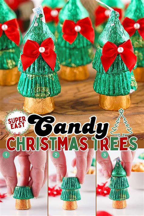 Candy Christmas Trees Christmas Candy Crafts Christmas Candy Ts