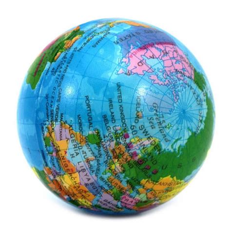 Globe Ball World Map Western Varieties