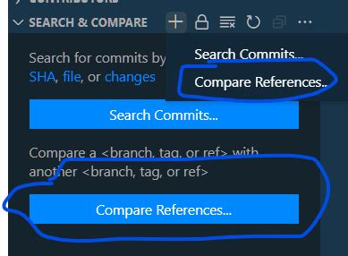 Git How To Compare Different Branches In Visual Studio Code Stack Overflow