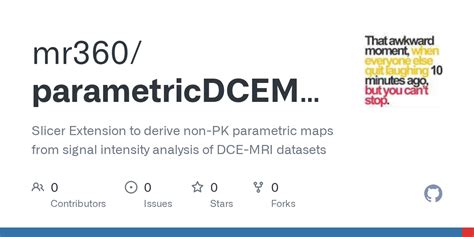 Github Mr360parametricdcemri Slicer Extension To Derive Non Pk