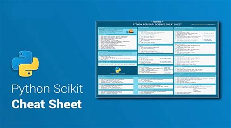 Scikit Learn Cheat Sheet Python For Data Science
