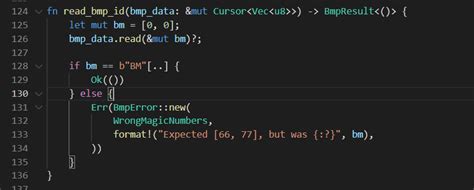 Rust编程入门 阅读代码 一个项目例子解析BMP位图文件 蓝天上的云 博客园