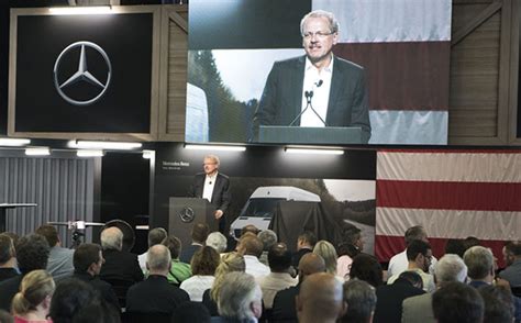 Mercedes Benz Vans Celebrates Groundbreaking Of New Sprinter Plant In