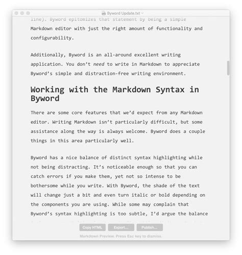 Our Favorite Markdown Writing App For The Mac The Sweet Setup