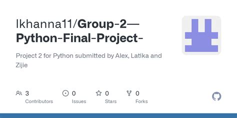 Github Lkhanna11group 2 Python Final Project Project 2 For