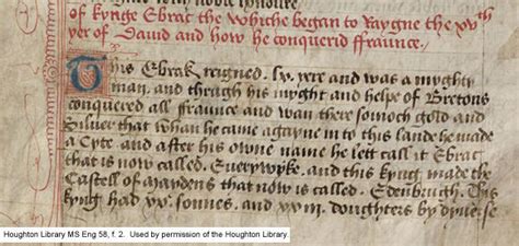 Types Of Script Harvards Geoffrey Chaucer Website