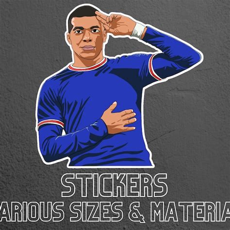 Mbappe Stickers Etsy