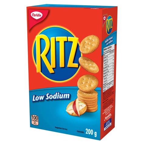 Ritz Low Sodium Crackers 200g 7oz