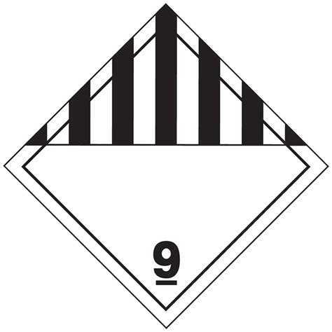 Poison Gas Class 6 Placard Sign Sticker Raneys Truck Parts