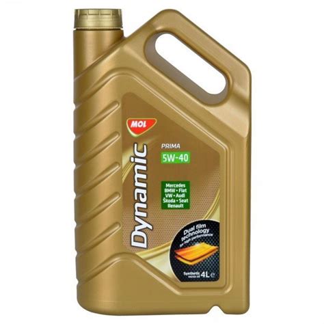 MOL Dynamic Prima 5W-40, 4L — www.centralcar.hu