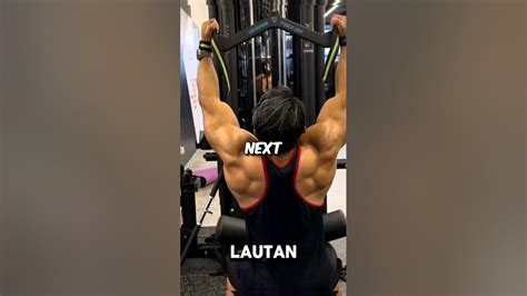 Chris Putra Demon Back Workout For Insane Gains 🏆 Trending Gym