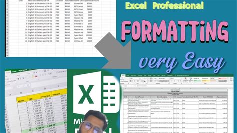 Formatting In Excel Professional Easyformtting In Excel Excel