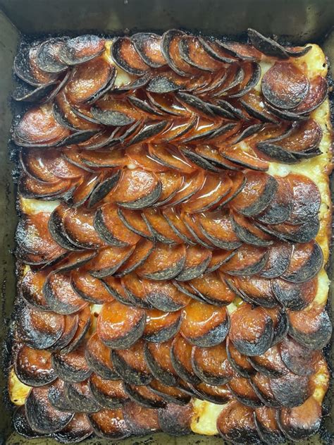Dragon Scale Pep Detroit Style R Pizza