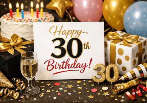 71 Best Happy 30th Birthday Wishes Theyll Actually Love
