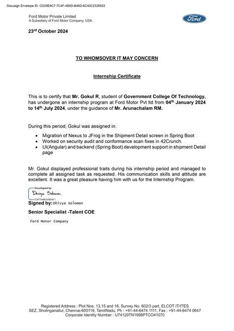 Gokul R On Linkedin Fordinternship Techskills Careergrowth Softwaredevelopment Newgrad